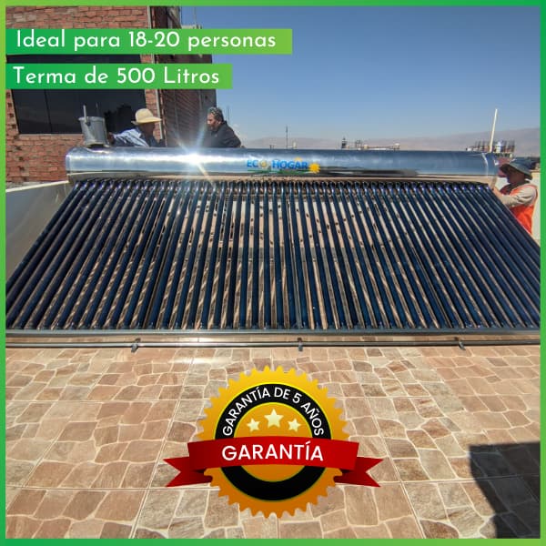 Terma solar de 500 litros - Ecohogar